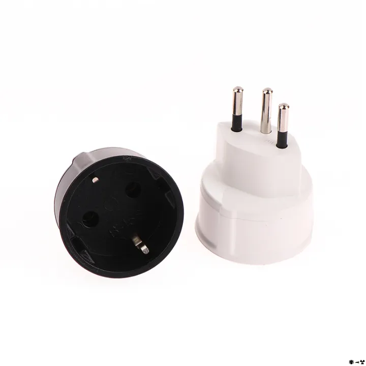 3 Pin Plug Travel Adapter Europ France German TO Swiss Plugs 10A 250V ...