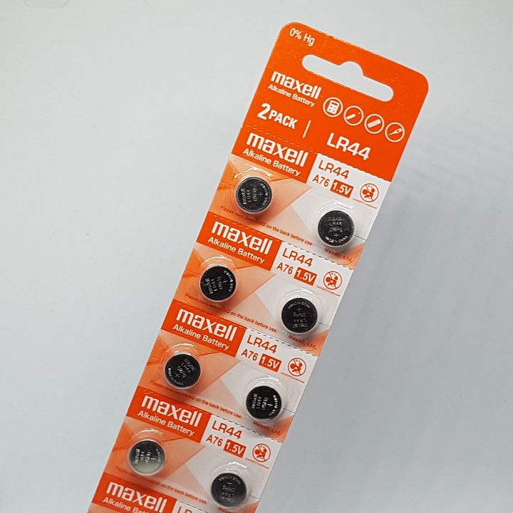 BATERAI UNTUK LIGHTSTICK DAN MAINAN VINNIC MAXELL LR 44 LR44 A76 ORIGINAL | Lazada Indonesia