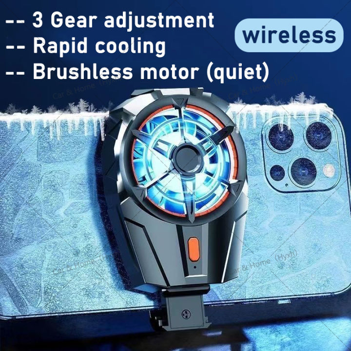 Rechargeable Phone Cooler for Gaming Cooler For Phone Wireless Phone ...
