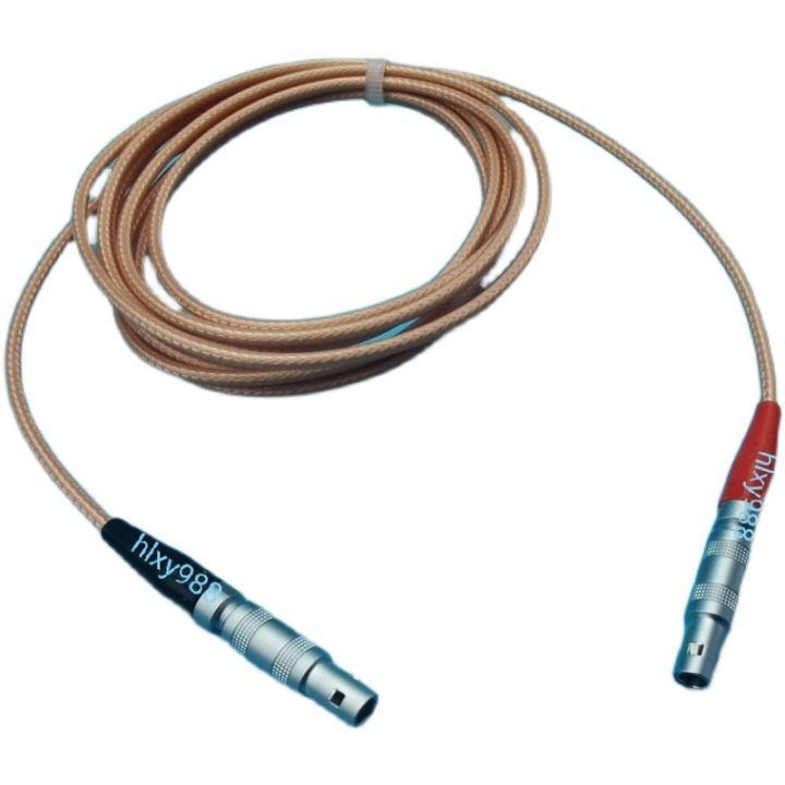 Model Lemo 00 C5 connector of special probe line for flaw detection and ...
