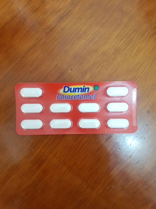 Dumin Paracetamol 500mg Kaplet 10s - Demam, sakit kepala, dan gigi ...