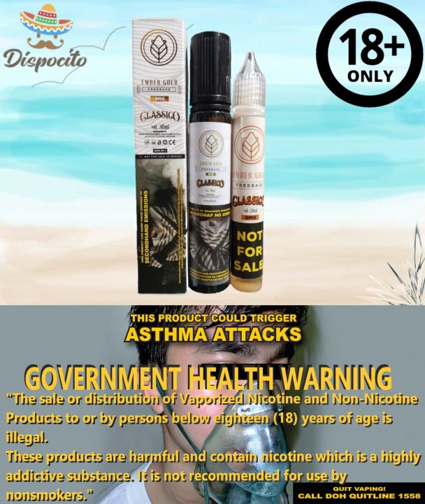 CLASSICO BY LIQUIDO (30ML WITH FREE 20ML) FB / SALT PREMIUM | Lazada PH