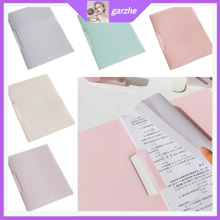 GARZHE24272 PP Clipboard Rotating Side Open Buckle A4 File Folder ...