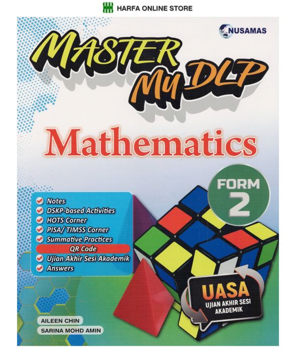 BUKU LATIHAN : MASTER MYDLP MATHEMATICS FORM 2 | Lazada