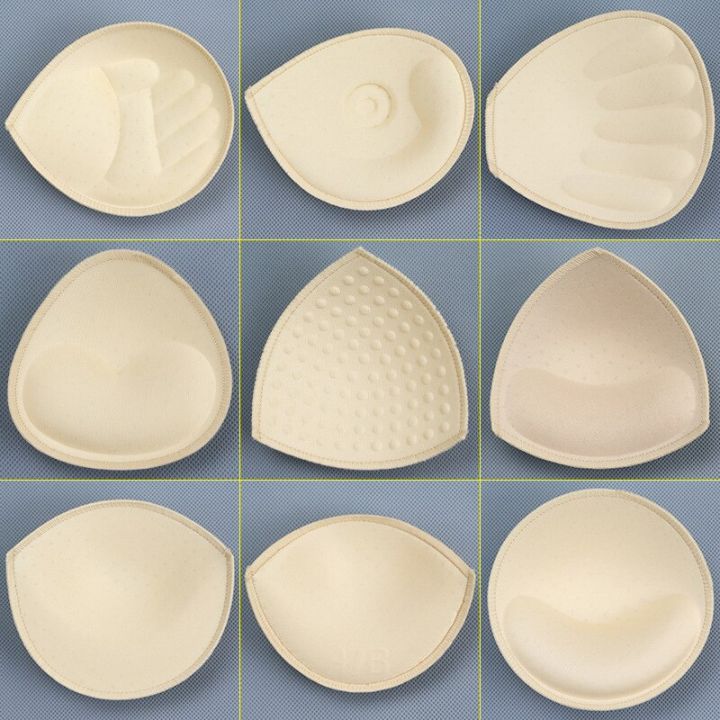 2 Pieces Bra Pads Swimsuit Pads Bra Padding Chest Enhancers Foam Insert ...