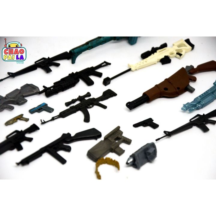 Action Figure Accessories - Guns Weapon - Authentic Assorted Guns and ...