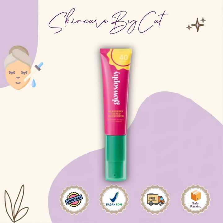 Glowsophy Bearberry Tinted Tone Up Sunscreen SPF 40 PA+++ 30ml | Lazada ...