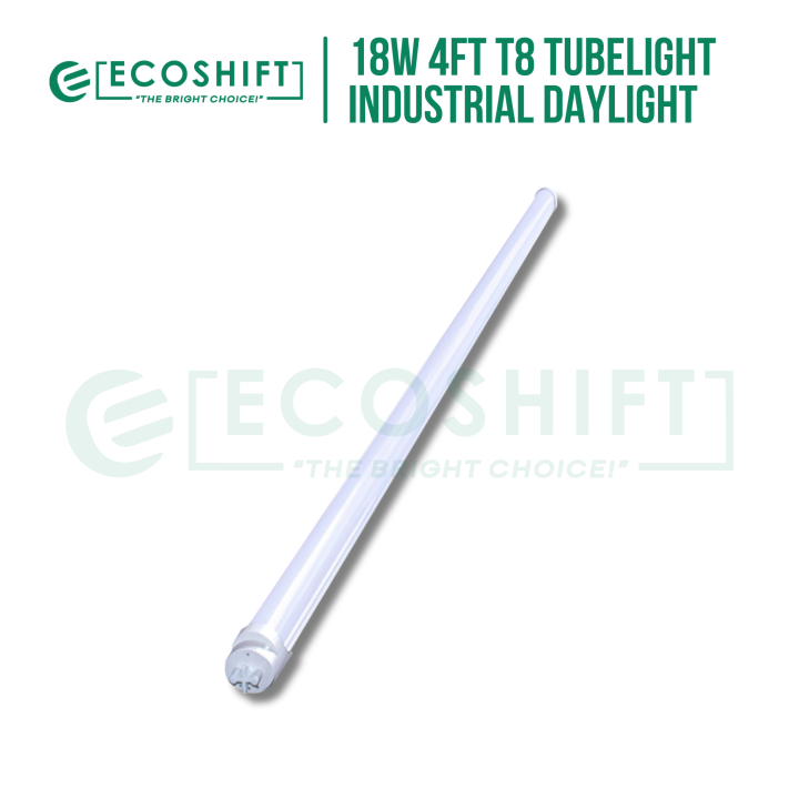 Ecoshift Fluorescent T8 LED Tube Light 18W Industrial Type | Lazada PH