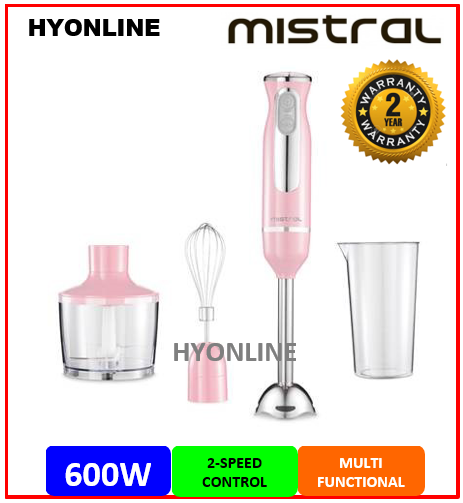 MHB1902 - MISTRAL MULTI-FUNCTIONAL HAND BLENDER (RANDOM COLOUR) | Lazada