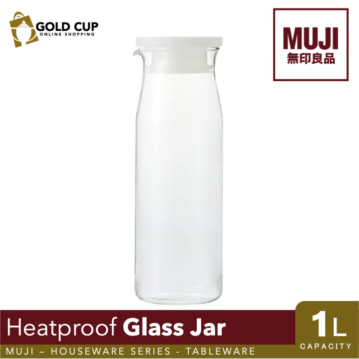 MUJI Heatproof Glass Jar 1L (Tableware) | Lazada PH