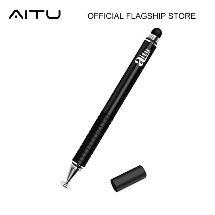 2 in 1 Capacitive Pen Touch Screen Drawing Pen Stylus for Phone iPhone ...