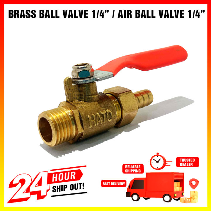 Brass Air Cock 1/4" Compressor Ball Valve Kawasaki Pressure Washer ...