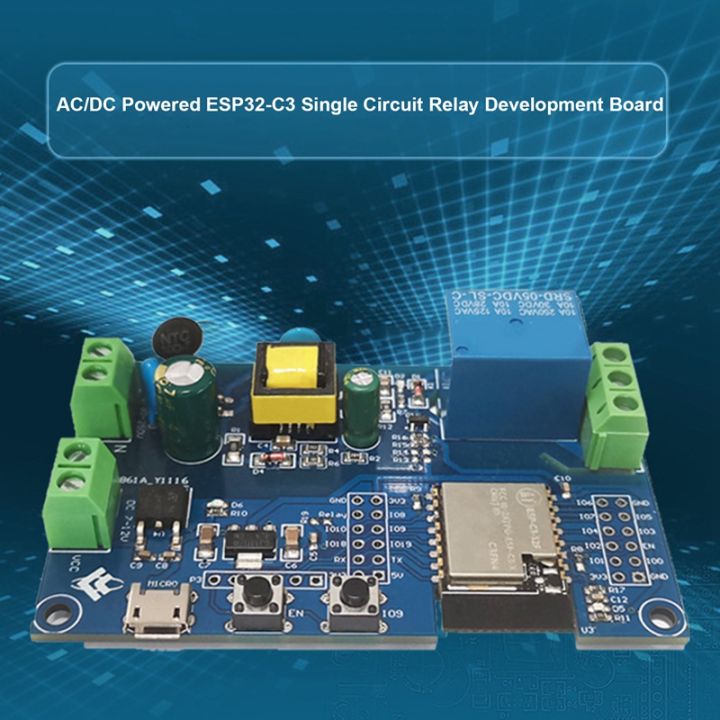 Fsgu Acdc Power Supply Wifi Bluetooth Ble Single Relay Module Esp32 3496