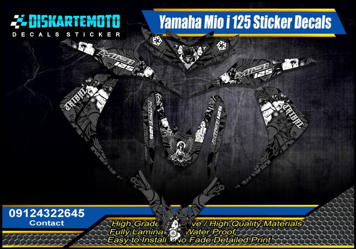 Mio i 125 Sticker Decals | Lazada PH