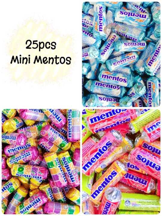 25pcs Mini Mentos Chewy Candy | Lazada