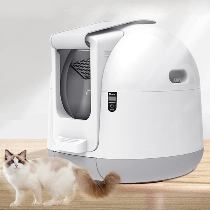 13L Self-Cleaning Cat Litter Box Smart Toilet Automatic Feces Shoveling ...