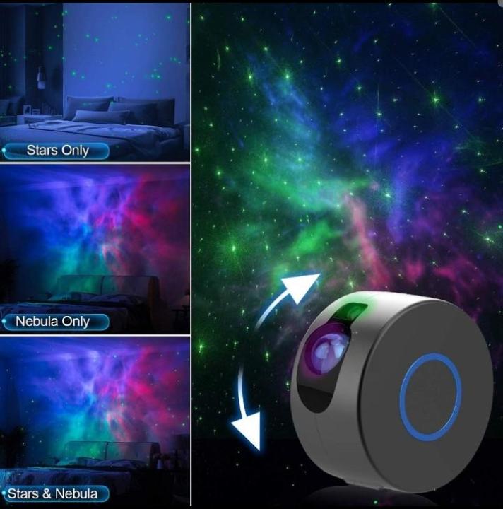 Aurora Starry Sky Projector Night Lamp Rotation | Lazada