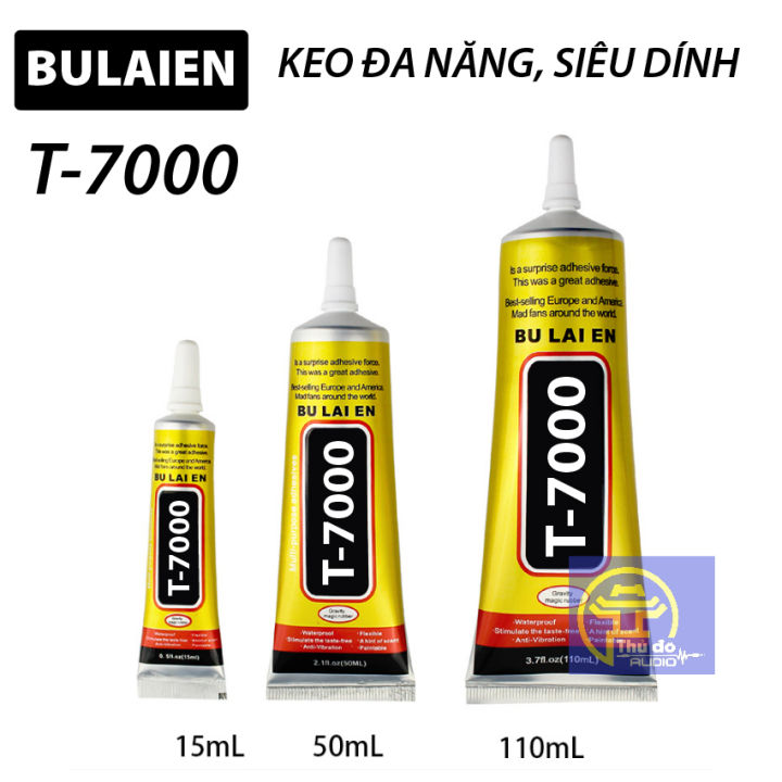 Siêu keo dán đa năng, Keo T7000 (Bu lai en) dán cộng hưởng gân màng loa ...
