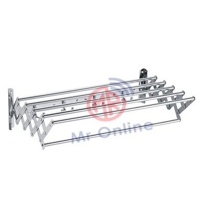 SUS304 Steel Retractable Towel Shelf/Towel Rack/Wall-Mounted Bath Rack ...