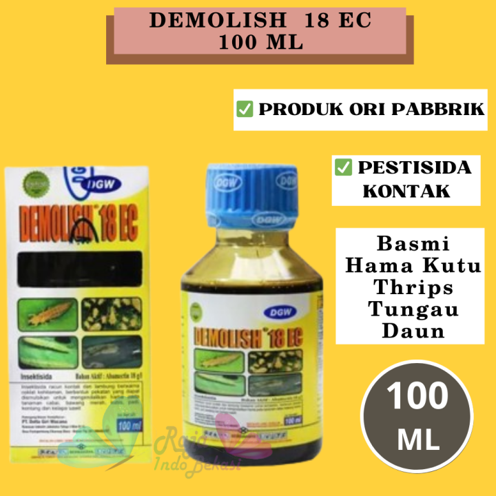 ORI DEMOLISH 100ML Insectisida Abamektin Racun Kontak Hama Kutu Thrips ...
