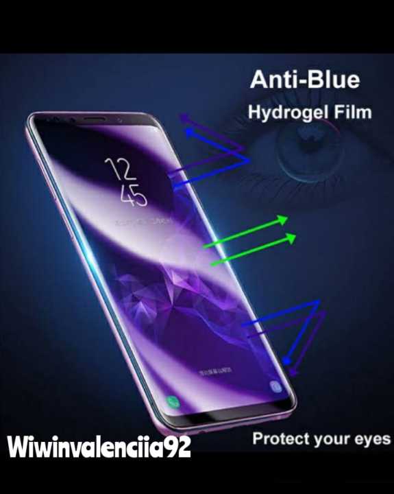 HYDROGEL BLUERAY SAMSUNG S24 S23FE S23 S23+ S22 S22+ ULTRA S20 S20 FE ...