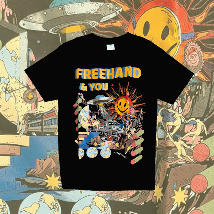 【💥พร้อมส่ง💥】👕 T-shirt FREEHAND & YOU CONCERT 2024 เสื้อยืดวง | Lazada.co.th