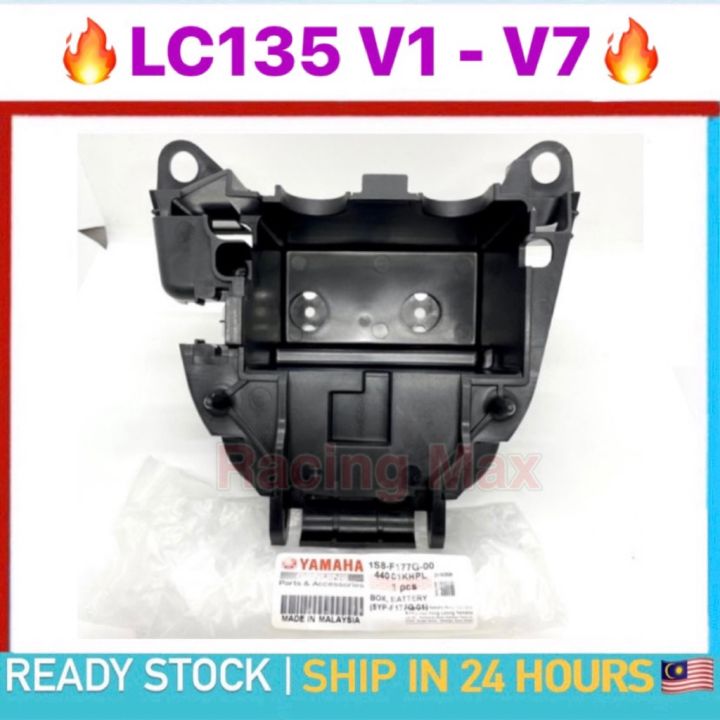 Original HLY Yamaha LC135 135LC LC 135 V1 V2 V3 V4 V5 V6 V7 Battery Box Kotak Bateri Case Casing ...