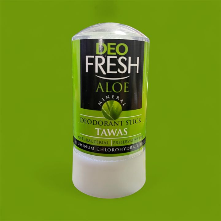 Deo Fresh Aloe Mineral Deodorant Tawas Stick 60g | Lazada PH