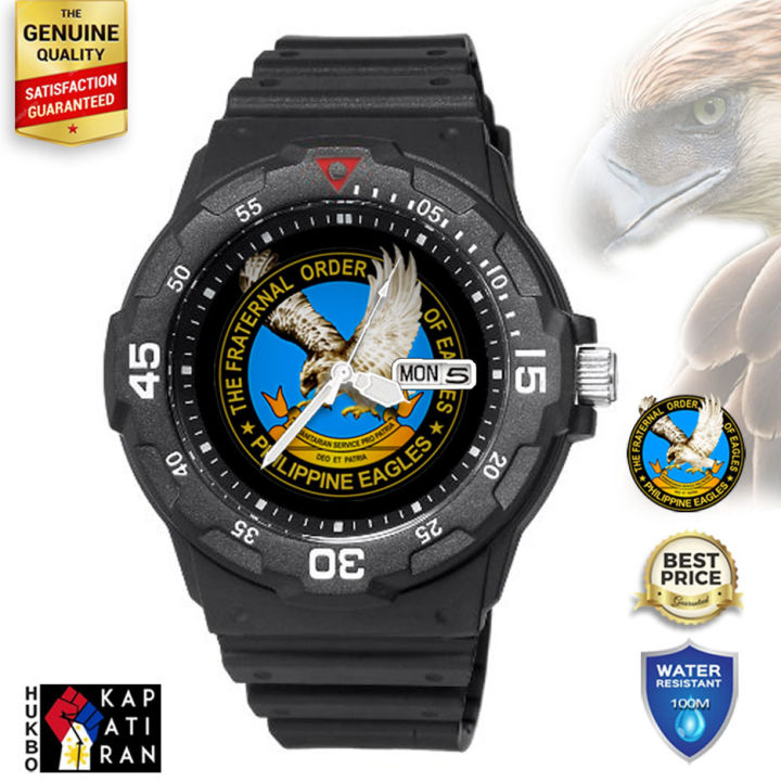 TFOE The Fraternal Order of Eagles Customized Wristwatch Personalized ...