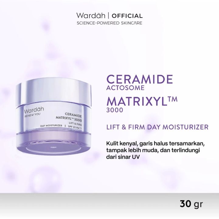 Wardah Renew You Ceramide Matrixyl 3000 Lift & Firm SPF 35 PA+++ Day ...