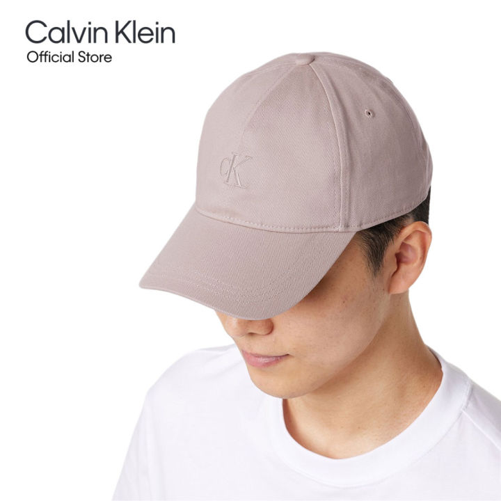 CALVIN KLEIN หมวกแก๊ปผู้ชาย Embroidery Logo Ball Cap รุ่น 4G5038G QJK ...
