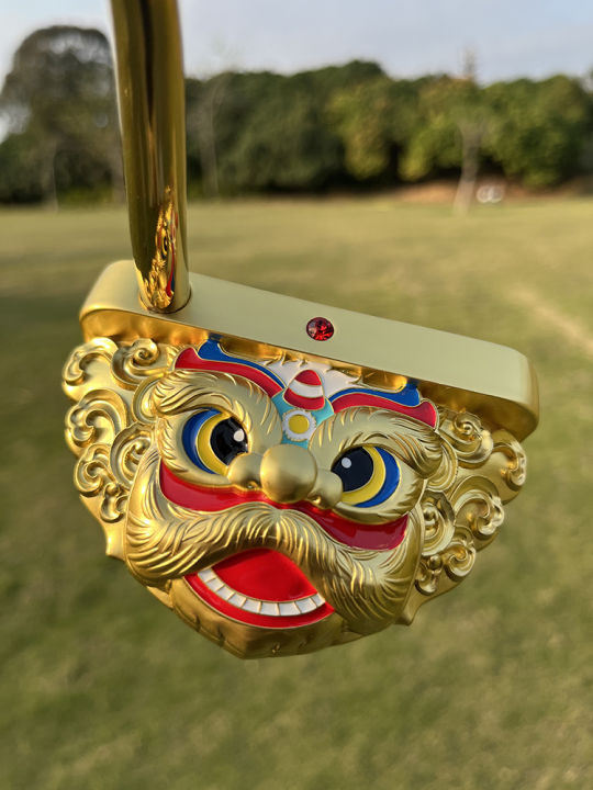 Absolute Sand, Golf Putter, Black, Gold, Lion Putter Big Head Stable ...