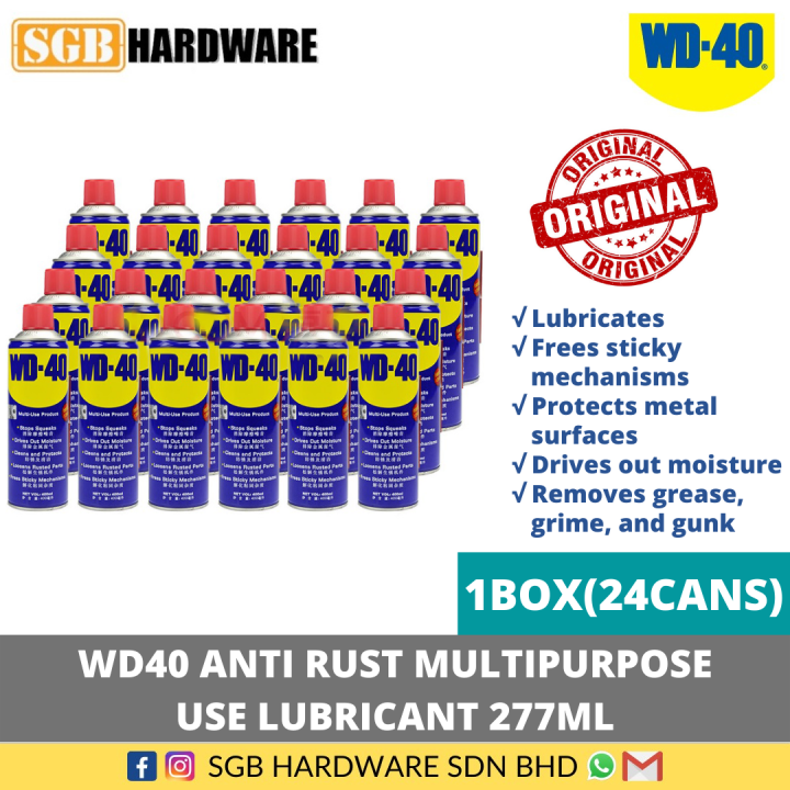 WD-40 Multi Use Product Anti Rust Multi Purpose Lubricant Spray 277ml / 333ml / 382ml 1box ...