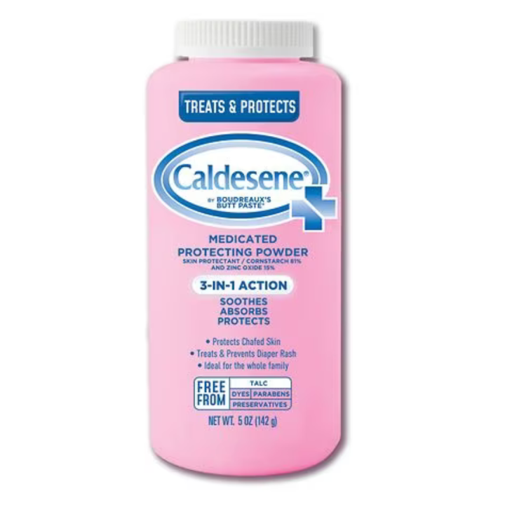 Caldesene Medicated Protecting Powder + Zinc Oxide 3-in-1 Action, 5 oz ...