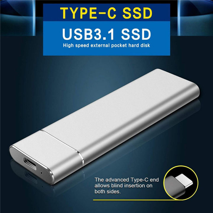 【Stylish】 2tb External Ssd 1tb 500gb Mobile Solid State Hard Drive Usb 3.1 External Ssd Typc-C ...