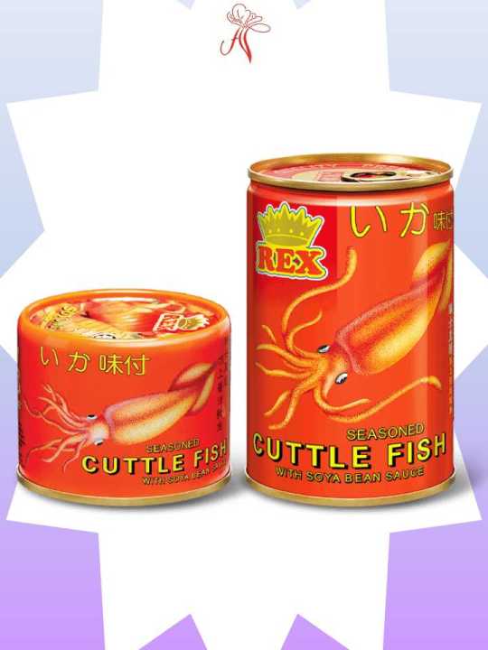 REX Seasoned Cuttlefish With Soy Bean Sauce Sotong Dalam Kicap Soya ...