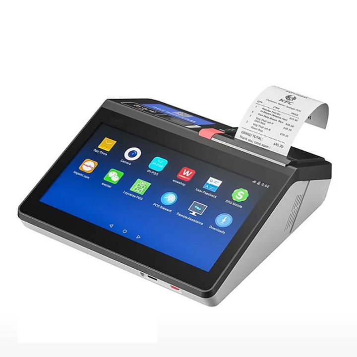 Commercial Touch Screen Cash Register POS Machine Android Window System ...
