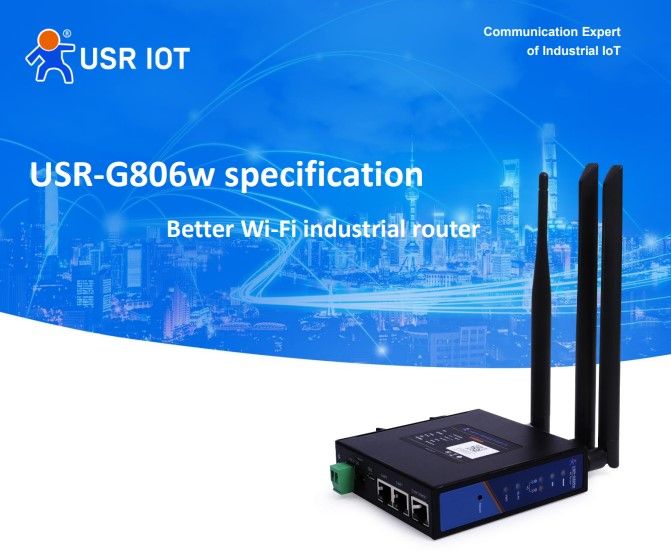 USR G806W-E IoT Cellular Industrial VPN Router 2/3/4G รองรับ remote ...