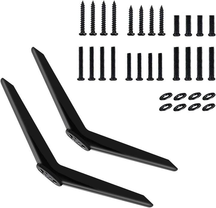 TV Stand for TCL Roku Smart TV, TV Legs Stand Base Replacement Leg ...
