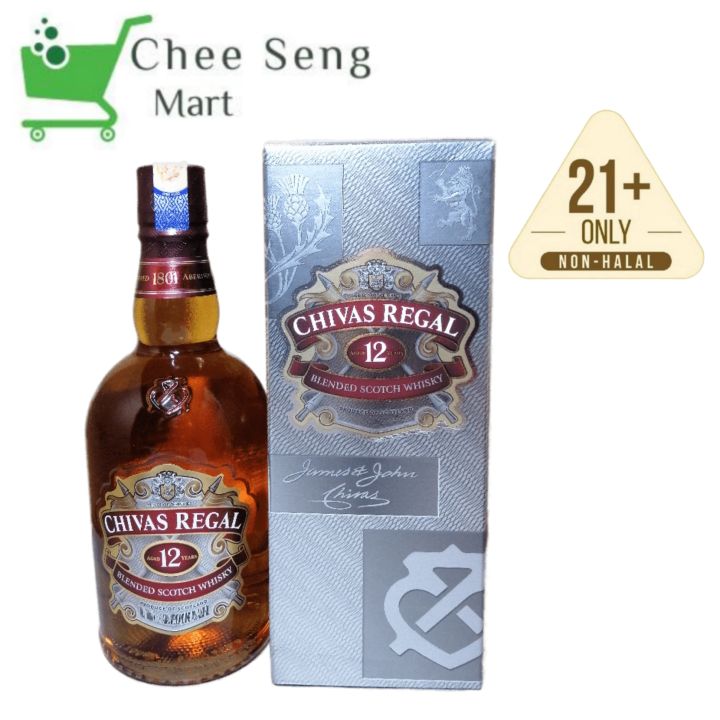Chivas Regal Aged 12 Years Old Whisky 700ml | Lazada