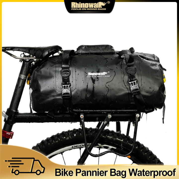 Rhinowalk Bicycle Pannier Bag 25L Large Capacity Waterproof Bicycle ...