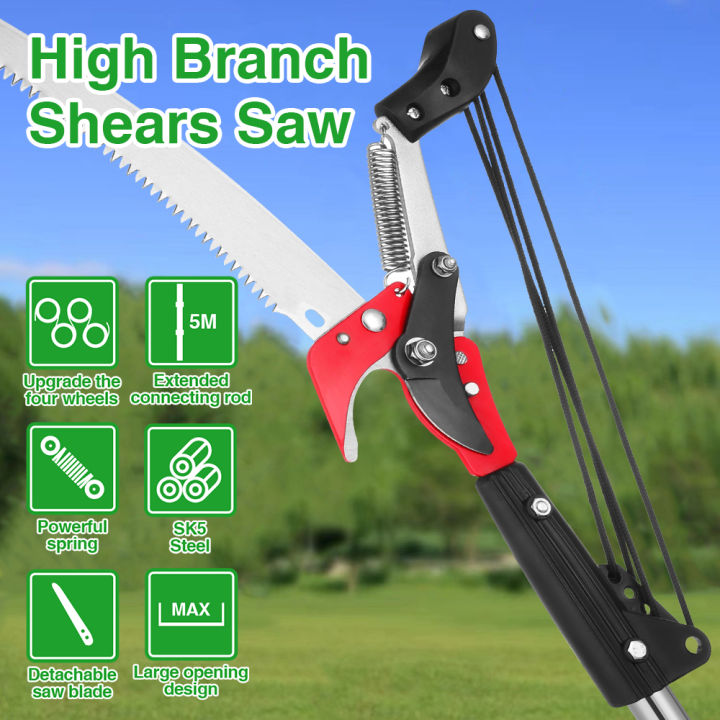XTITAN Pruning Tree Cutter Saw High Altitude Branch Pruning Saw Cutting ...
