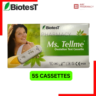 BIOTEST Ms.Tellme Ovulation Test Cassette 5s (EXP11/26) | Lazada