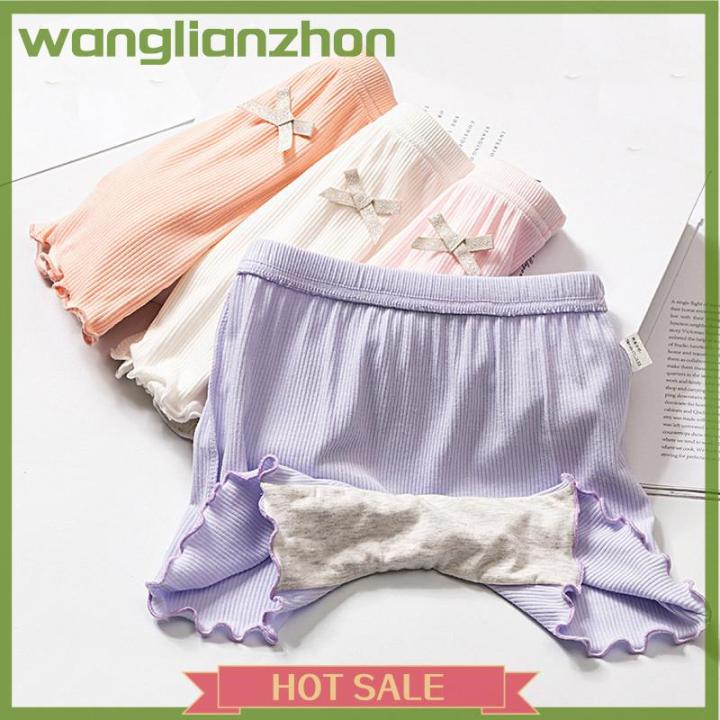 wanglianzhon Girls Safety Pants Summer Anti-exposure Thin Transparent ...