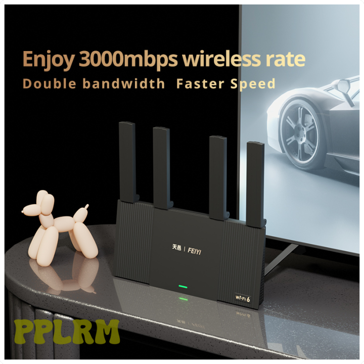 [PPLRM] FEIYI WiFi 6+ Mesh Wifi Router Gigabit 2.4G 5.0GHz Dual-Band ...