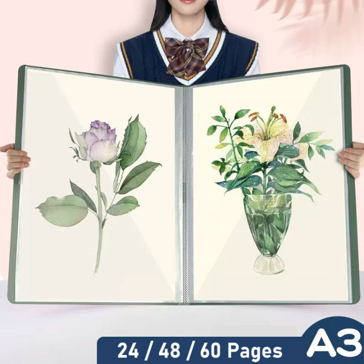 A3 Drawings Display Book A3 Folder Document Organizer HD Transparent ...