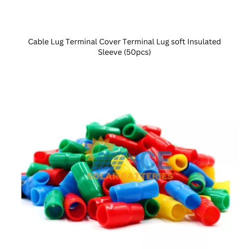 Cable Lug Terminal Cover Terminal Lug soft Insulated Sleeve (50pcs ...