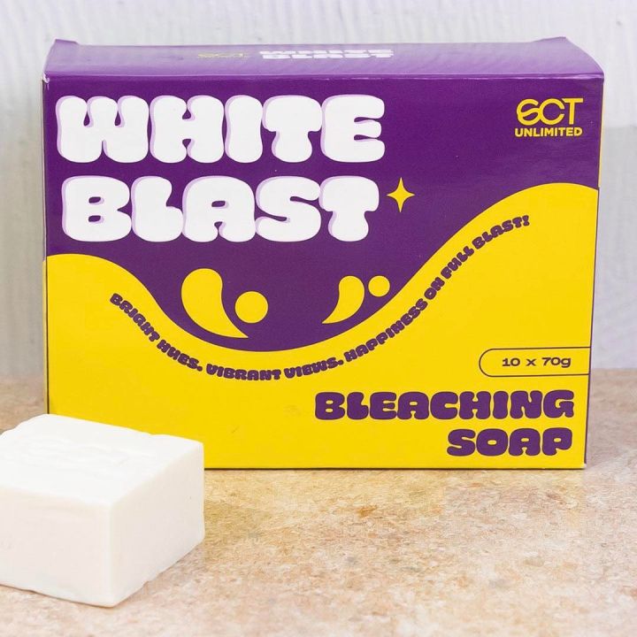 3 for 100 SCT UNLIMITED White Blast Bleaching Soap 70g | Lazada PH