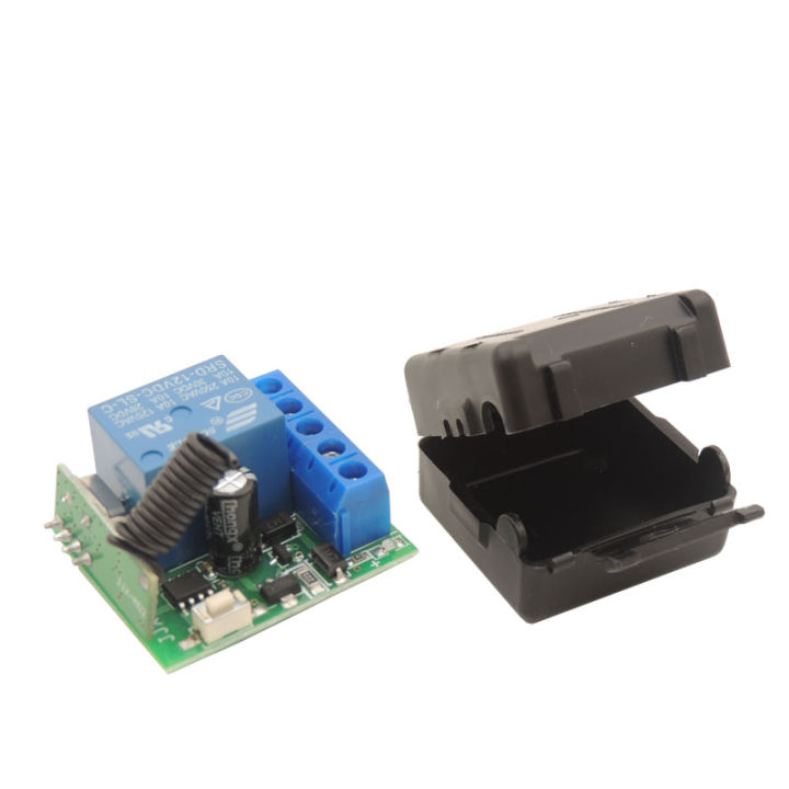 WenQia 433MHz Wireless Remote Control Switch DC 12V 10A 1Ch Relay ... WenQia 433MHz Wireless Remote Control Switch DC 12V 10A 1Ch Relay ...