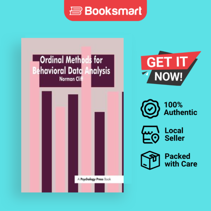 Ordinal Methods For Behavioral Data Analysis - Paperback - English - 9781138977631 | Lazada ...